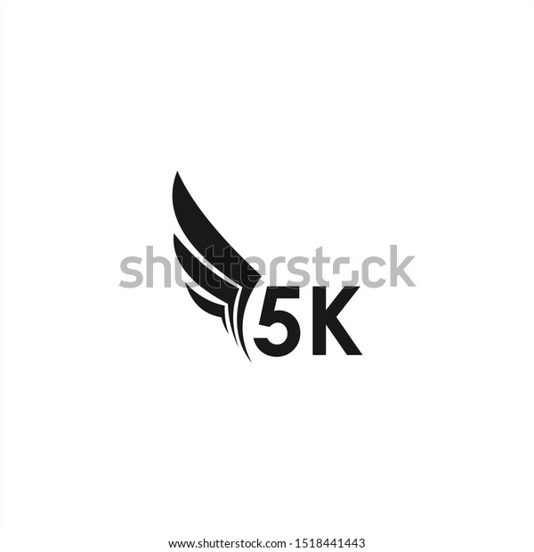 5k Wing Logo Design Inspiration Vector Stock Vector (Royalty Free ...
