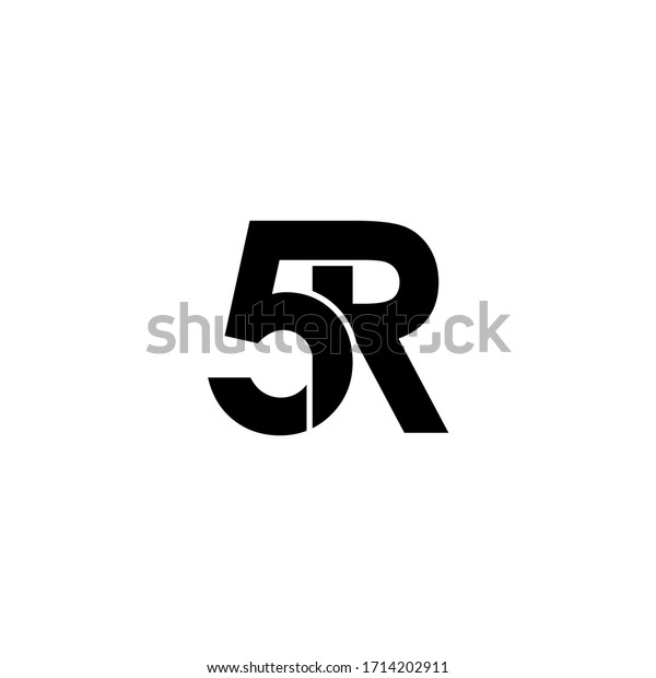 5r Letter Original Monogram Logo Design 库存矢量图（免版税）1714202911 | Shutterstock