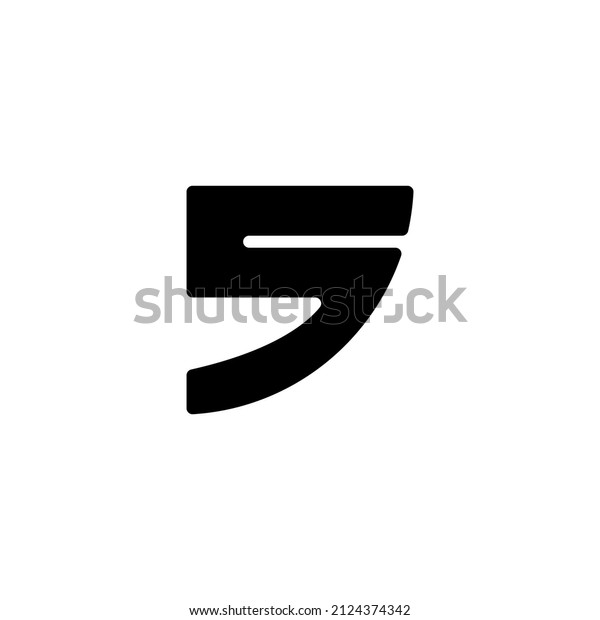 5s Letter Logo Vector Illustration Stock Vector (Royalty Free ...