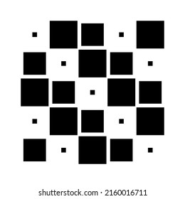 5x5 Cube Square Geometric Arrangement Square Stock Vector (Royalty Free ...