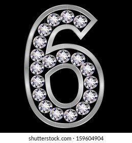 6 Digit Number Stock Vector (Royalty Free) 159604904 | Shutterstock