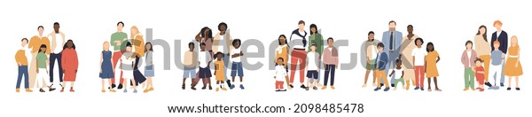 33,485 Family Many Children Images, Stock Photos & Vectors | Shutterstock
