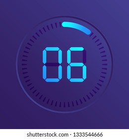 3,631 Clock 6 minutes Stock Illustrations, Images & Vectors | Shutterstock