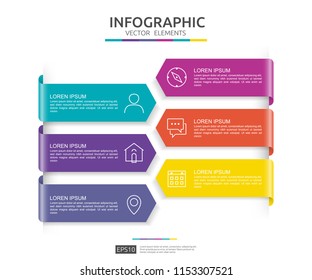 Infographic Vector Concept Flat Design Style Stock Vector (Royalty Free ...