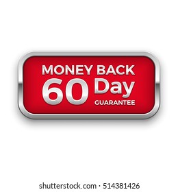 60 Day Money Back Guarantee Vector: vector de stock (libre de regalías ...