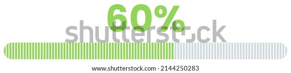 60 Loading 60 Progress Bar Infographics: стоковая векторная графика ...