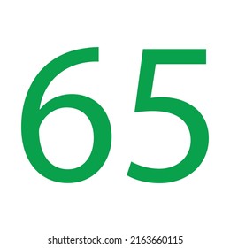 65 Number Simple Clip Art Vector: เวกเตอร์สต็อก (ปลอดค่าลิขสิทธิ์ ...