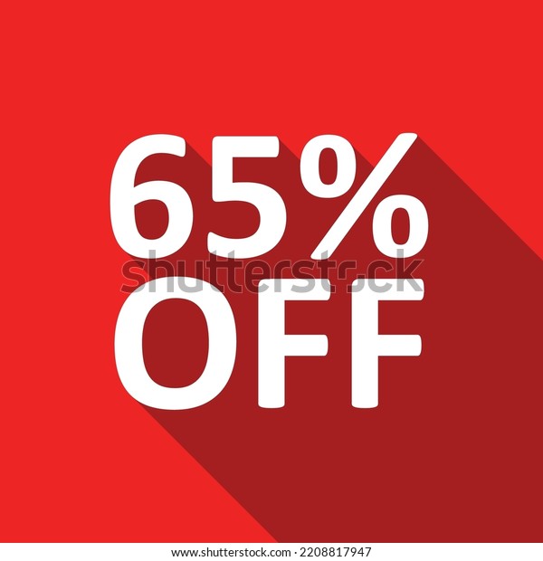 65 Off White Text On Red Stock Vector (Royalty Free) 2208817947 ...
