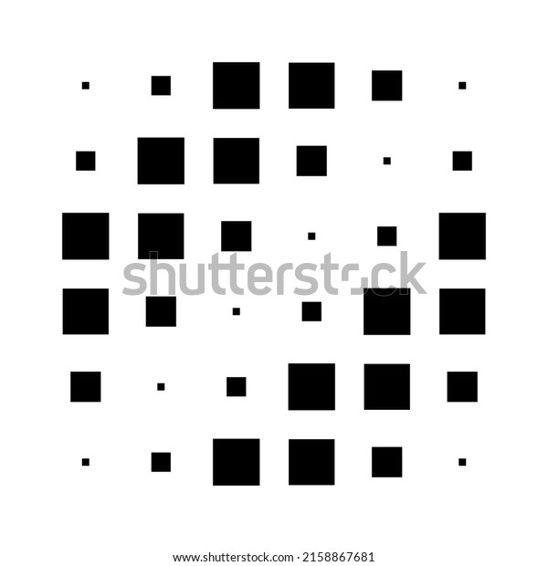 6x6 Cube Square Geometric Arrangement Square Stock Vector (Royalty Free ...