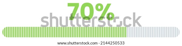 70 Loading 70 Progress Bar Infographics: เวกเตอร์สต็อก (ปลอดค่า ...