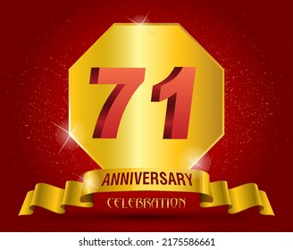 2,014 71 years logo Images, Stock Photos & Vectors | Shutterstock