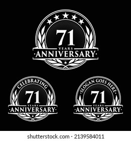 2,564 71 Logo Images, Stock Photos & Vectors | Shutterstock