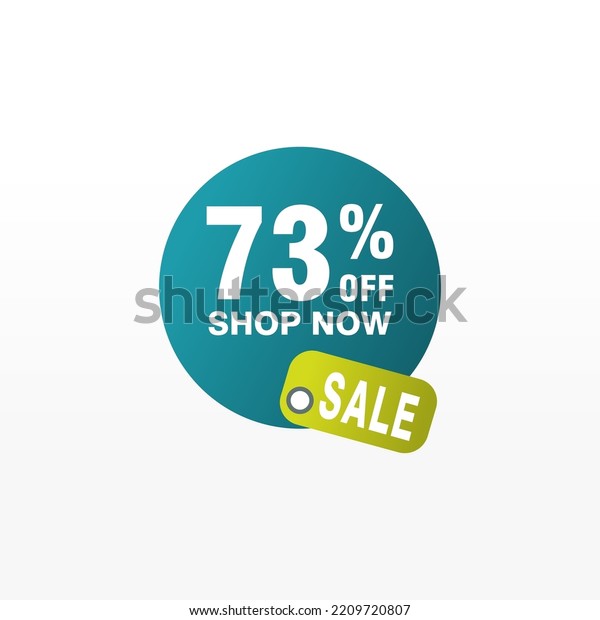 73 Discount Sales Vector Badges Labels Stock Vector (Royalty Free ...