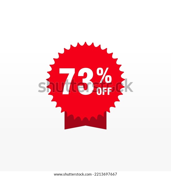 73 Discount Sales Vector Badges Labels Stock Vector (Royalty Free ...