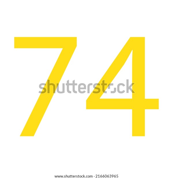 74 Number Simple Clip Art Vector: เวกเตอร์สต็อก (ปลอดค่าลิขสิทธิ์ ...