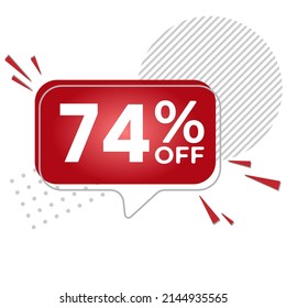 822 74 percentage Images, Stock Photos & Vectors | Shutterstock