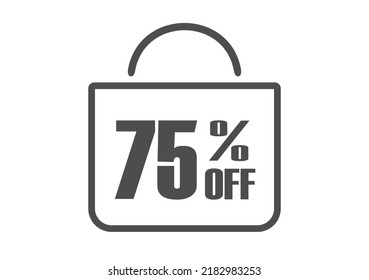 3,067 75 percentage off Images, Stock Photos & Vectors | Shutterstock