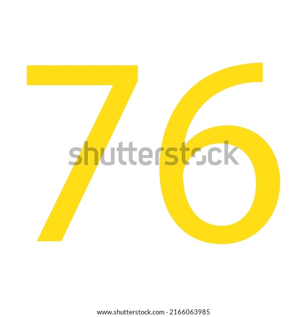 76 Number Simple Clip Art Vector: เวกเตอร์สต็อก (ปลอดค่าลิขสิทธิ์ ...