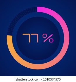 68 77 pie chart Images, Stock Photos & Vectors | Shutterstock