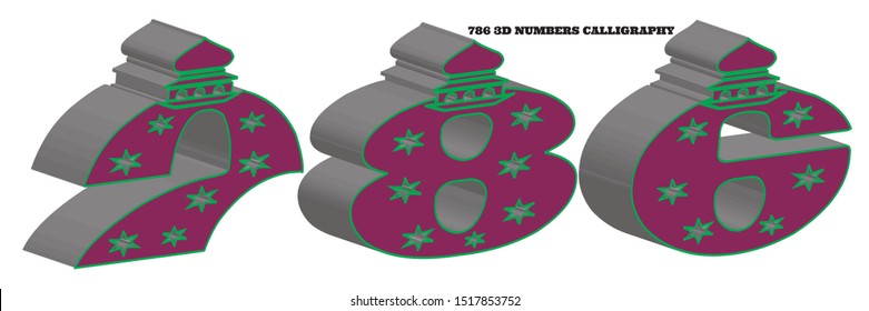 65 Number 786 Images, Stock Photos & Vectors | Shutterstock