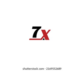 7x X7 Initial Letter Logo Stock Vector (Royalty Free) 2169552689 ...