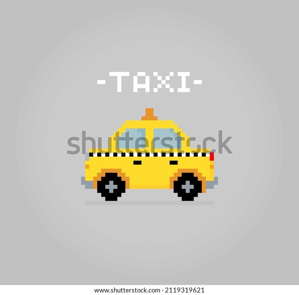 312 Pixel Art Taxi Images, Stock Photos & Vectors | Shutterstock