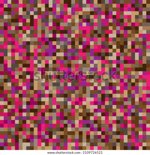8 Bit Pixel Texture Abstract Geometric Stock Vector (Royalty Free ...