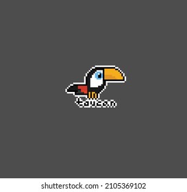91 Pixel Art Toucan Images, Stock Photos & Vectors | Shutterstock