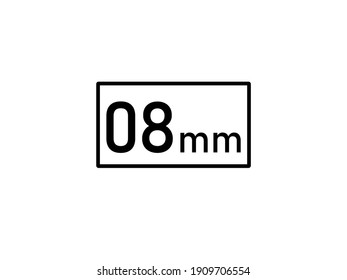 493 8 millimeters Images, Stock Photos & Vectors | Shutterstock