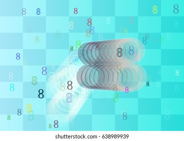8 Number Design Elements Stock Vector (Royalty Free) 638989939 ...
