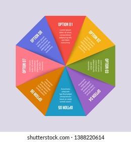 8 Steps Chart Infographic Diagram: เวกเตอร์สต็อก (ปลอดค่าลิขสิทธิ์ ...