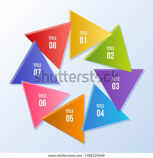 8 Steps Chart Infographic Diagram Stock Vector (Royalty Free ...