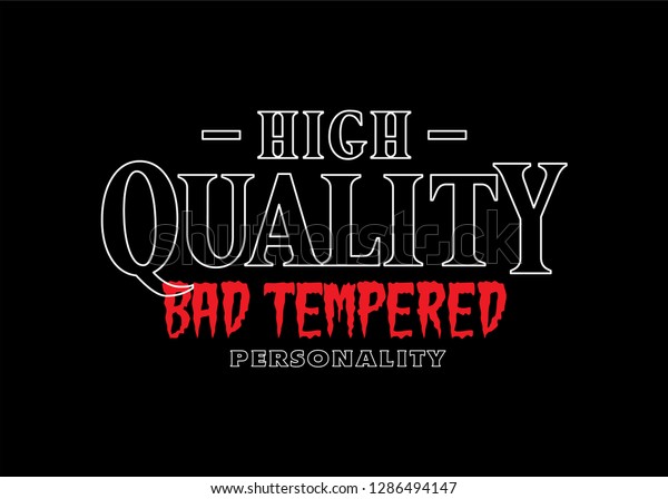 80s Slogan Print Design: vector de stock (libre de regalías) 1286494147 ...