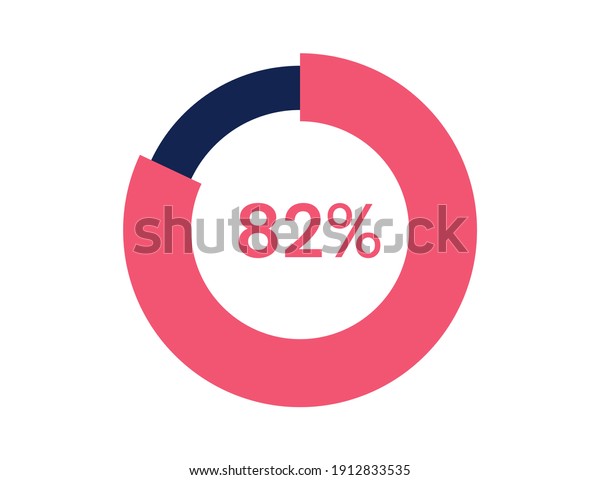 82 Circle Diagrams Infographics Vector 82 Stock Vector (Royalty Free ...