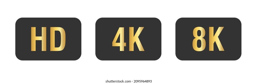 496 4k And 8k Logo Images, Stock Photos & Vectors | Shutterstock
