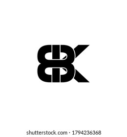 8k Letter Original Monogram Logo Design Stock Vector (Royalty Free ...