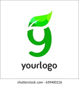 Swan Leaf Nature Logo Design Stock Vector (Royalty Free) 1804375573 ...