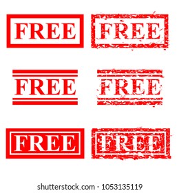 9 Rubber Stamp Effect Free Stock Vector (Royalty Free) 1053135119 ...