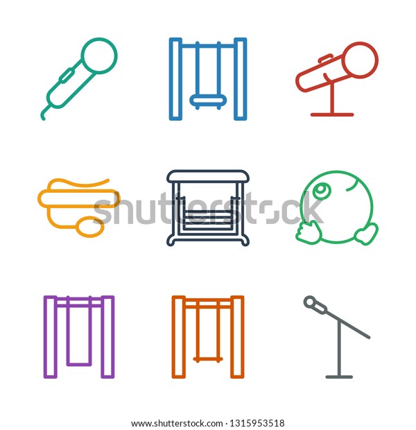 9 Sing Icons Trendy Sing Icons Stock Vector (Royalty Free) 1315953518 ...