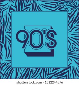 90s Decade Label Retro Stock Vector (Royalty Free) 1312244576 ...