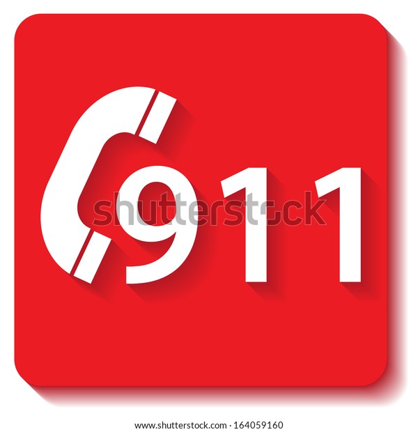 911 Emergency Call Stock Vector (Royalty Free) 164059160