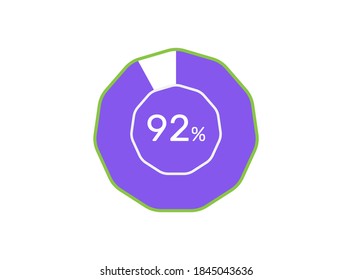 86 92 circle infographic Images, Stock Photos & Vectors | Shutterstock