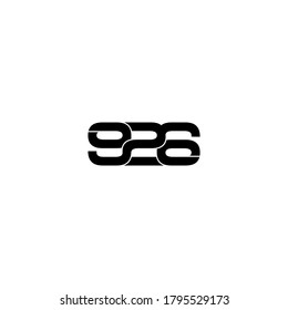 668 Letter Original Monogram Logo Design Stock Vector (Royalty Free ...