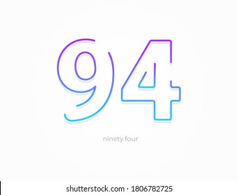 Number94 Images, Stock Photos & Vectors | Shutterstock