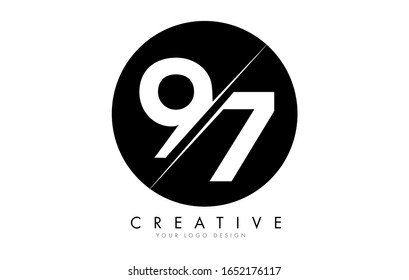 97 9 7 Number Logo Design Stock Vector (Royalty Free) 1652176117 ...