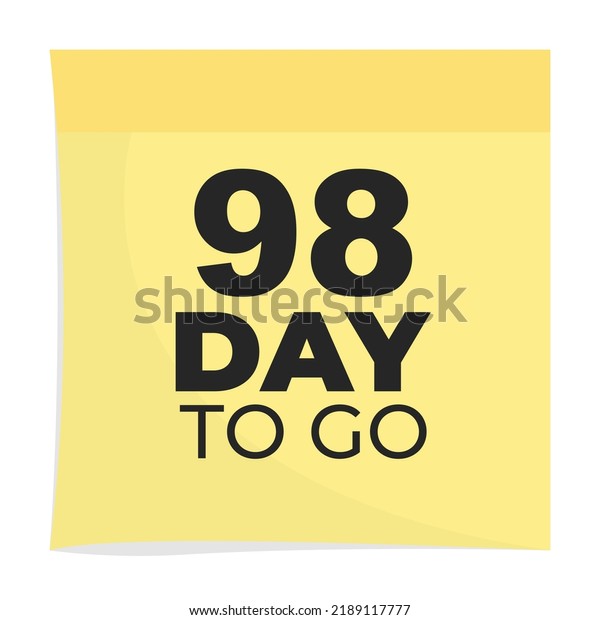 98 Day Go Sign Label Vector: เวกเตอร์สต็อก (ปลอดค่าลิขสิทธิ์ ...