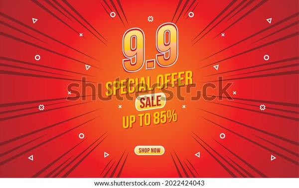 99 Special Offer Banner Vector Illustration Stock Vector (Royalty Free ...
