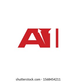 A1 Logo Arrow Illustration Stock Vector (Royalty Free) 1568454211