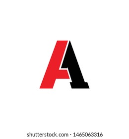 A1 Simple Logo Icon Design Vector: Vector có sẵn (miễn phí bản quyền ...