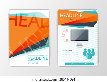 A4 Abstract Background Modern Design Business Stock Vector (Royalty ...